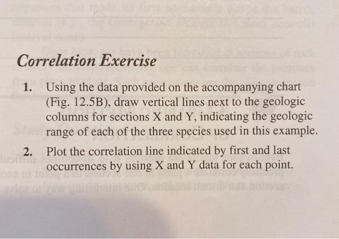 Correlation Exercise 1. Using the data provided on | Chegg.com