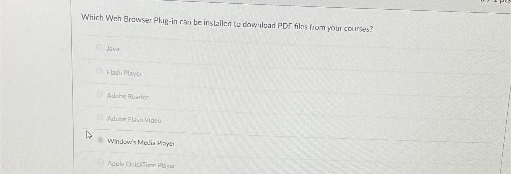 Solved Which Web Browser Plug-in can be installed to | Chegg.com