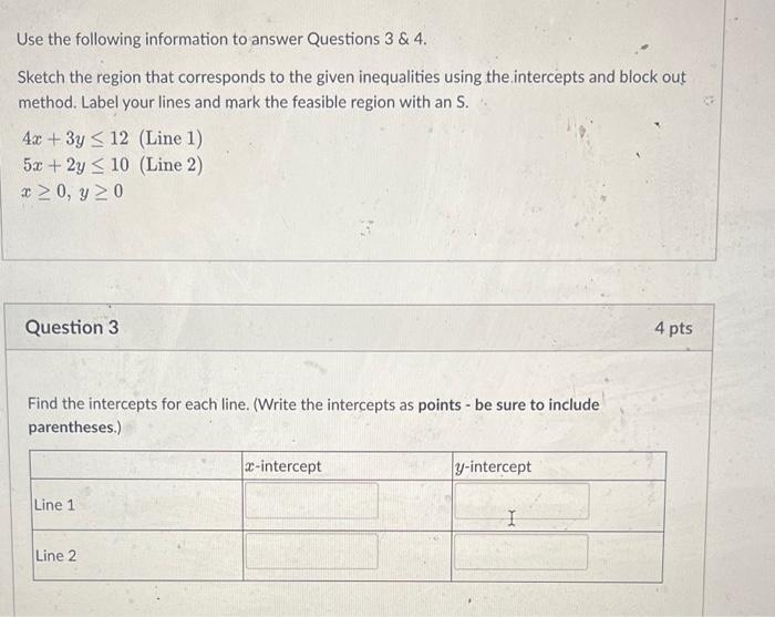 Solved Sketch using the intercepts and block out method. | Chegg.com