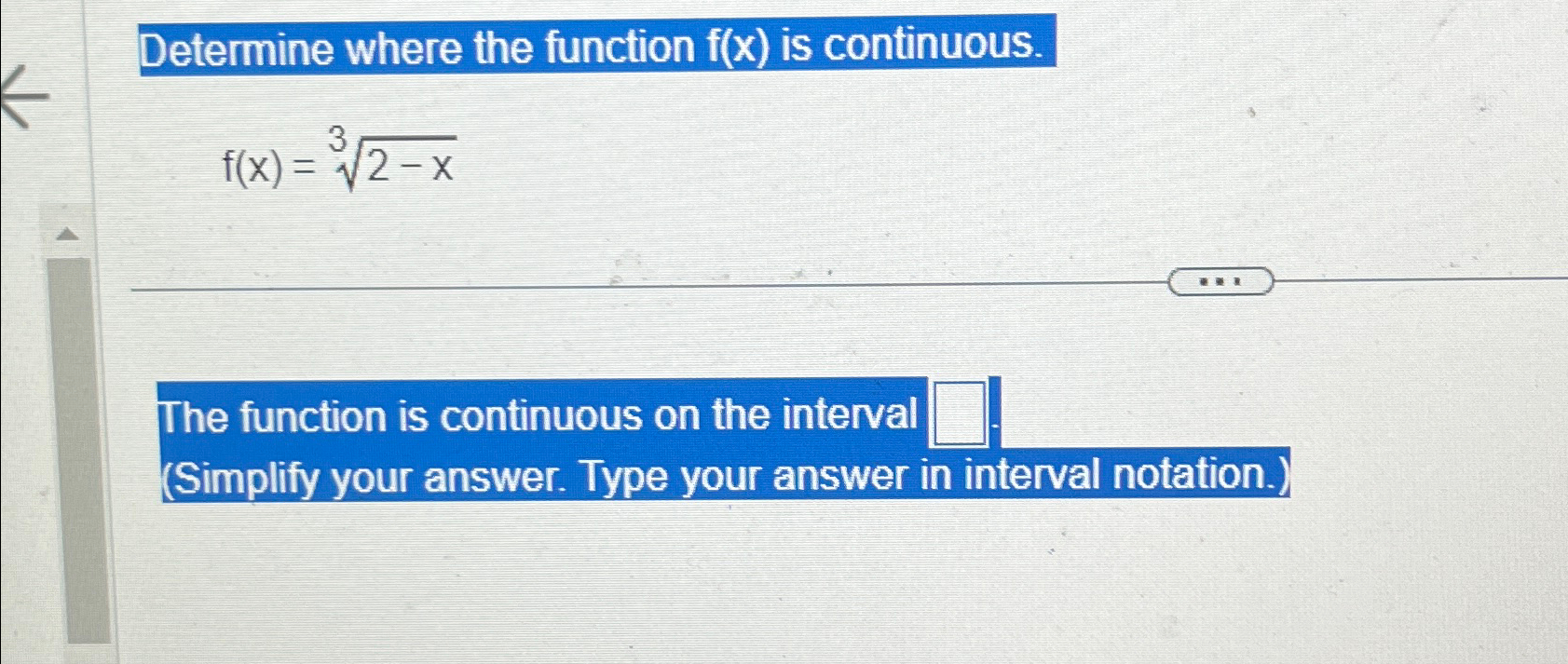 Solved Determine where the function f(x) ﻿is | Chegg.com