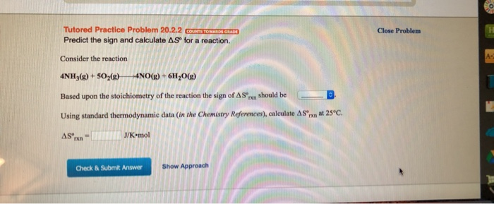 Solved Tutored Practice Problem 20.2.2 couTS TOWARos GRADE | Chegg.com Solved Tutored Practice Problem 20.2.2 couTS TOWARos GRADE | Chegg.com