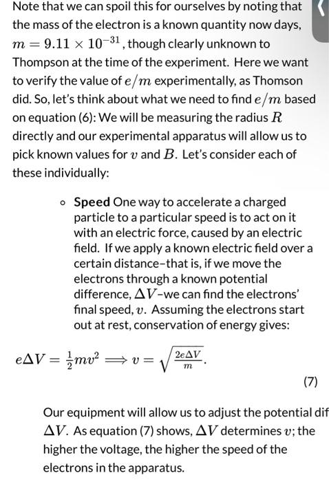 Solved Activity 1-1 The Theory Behind the Experimental | Chegg.com