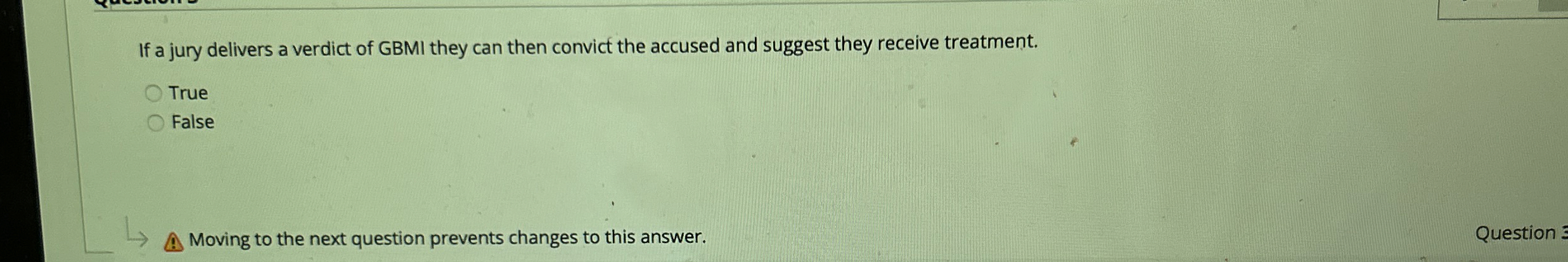Solved If a jury delivers a verdict of GBMI they can then | Chegg.com