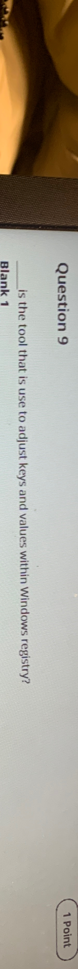 Solved Question 91 ﻿Pointis the tool that is use to adjust | Chegg.com