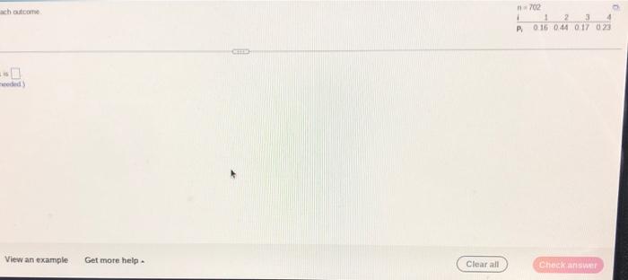 Solved determine the expected outcome for outcome 1 outcome | Chegg.com
