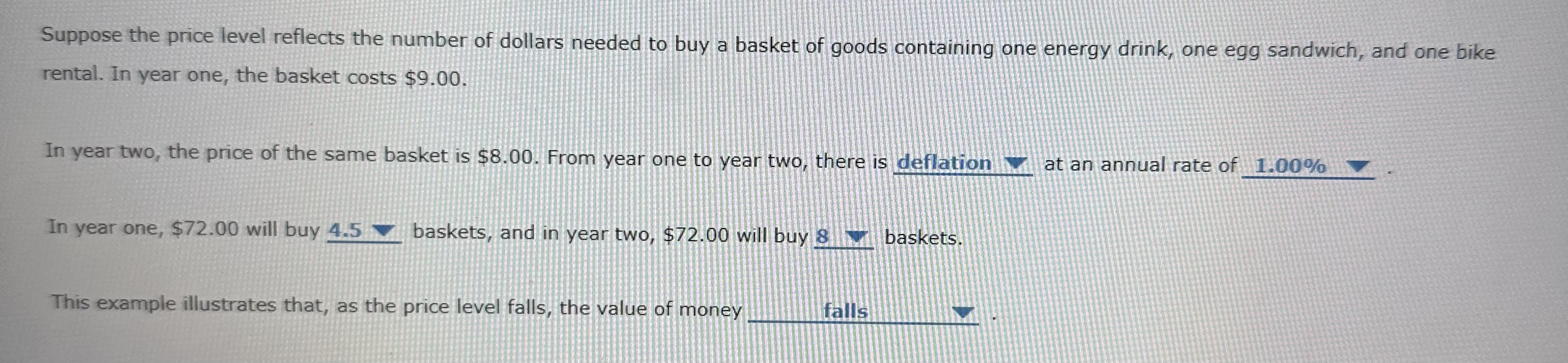 Solved Suppose the price level reflects the number of | Chegg.com