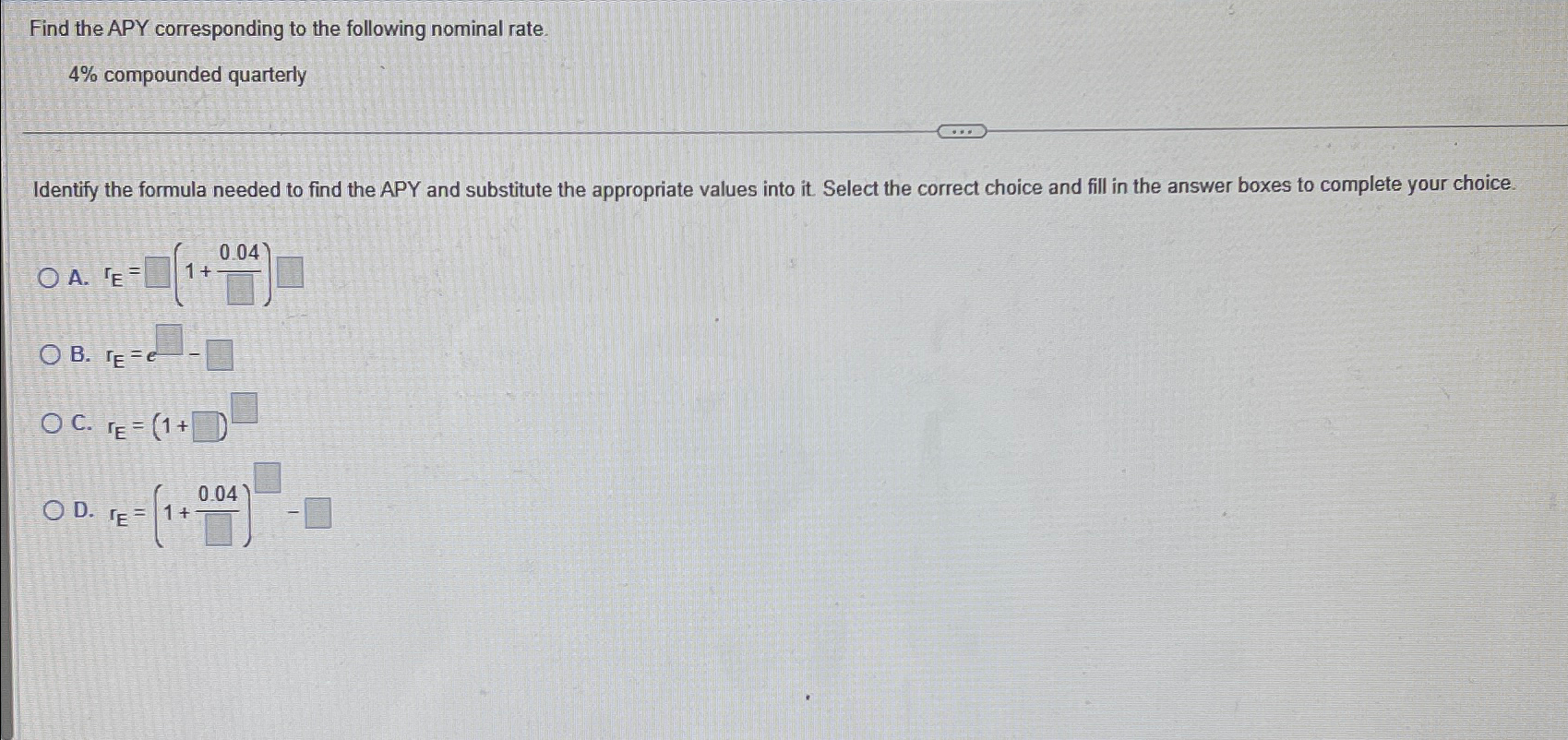 Solved Find the APY corresponding to the following nominal | Chegg.com