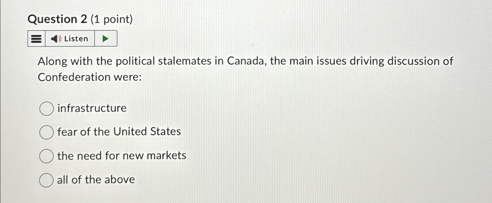 Solved Question 2 (1 ﻿point)Along with the political | Chegg.com