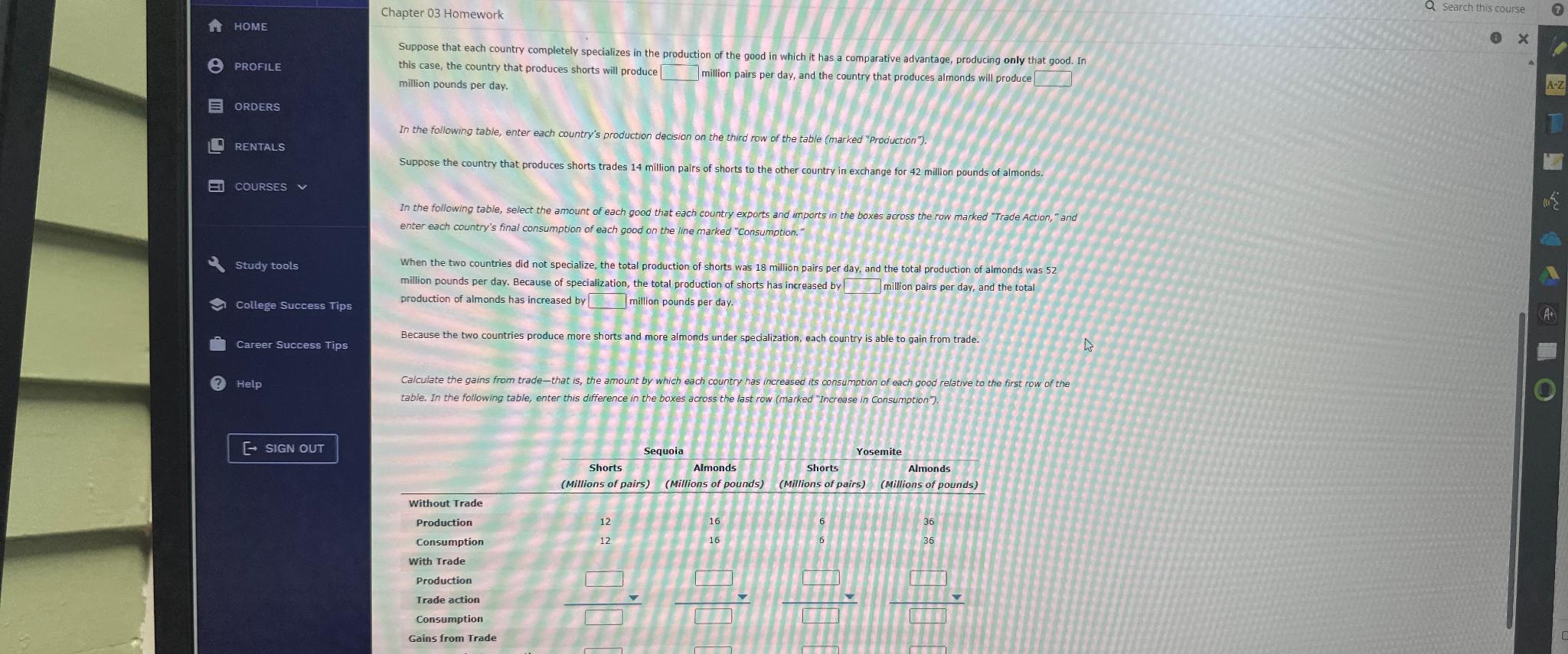 Solved Chapter 03 ﻿HomeworkHOMEPROFILESuppose that each | Chegg.com