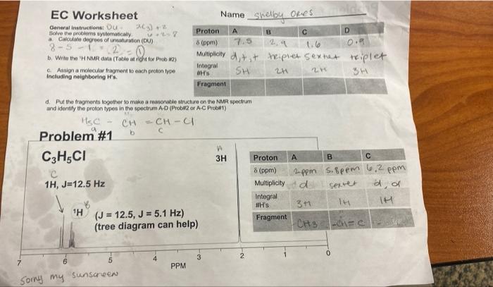 Solved EC Worksheet Those the rochterns sywtednaticaly a | Chegg.com