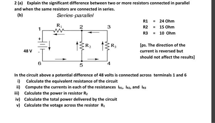 Solved 2 (a) Explain the significant difference between two | Chegg.com