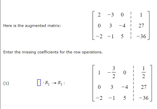 Solved Consider the following system of linear | Chegg.com