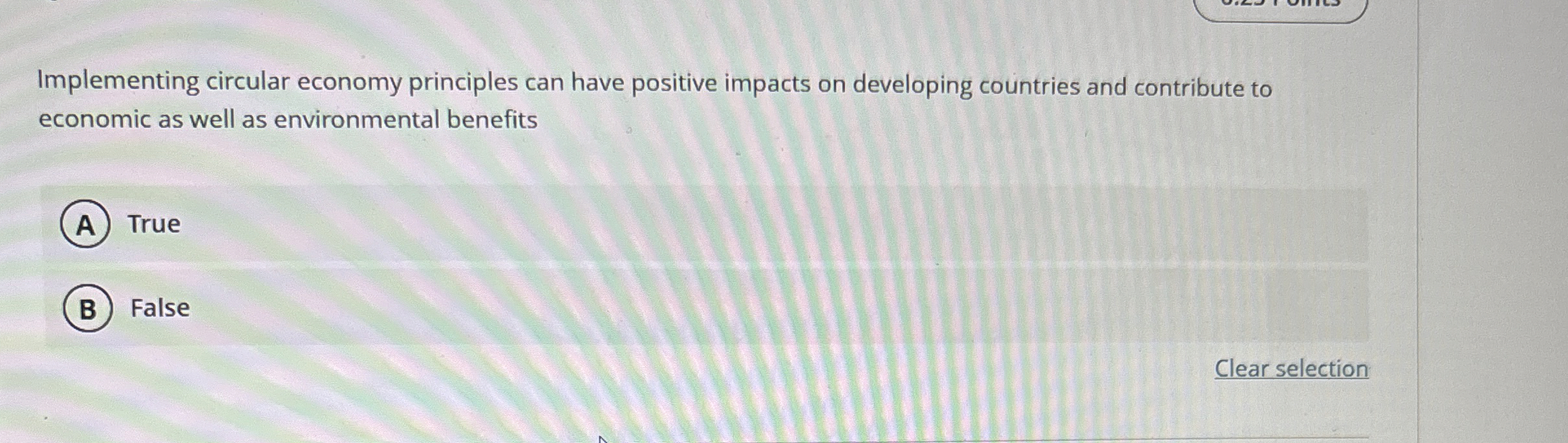 Solved Implementing circular economy principles can have | Chegg.com