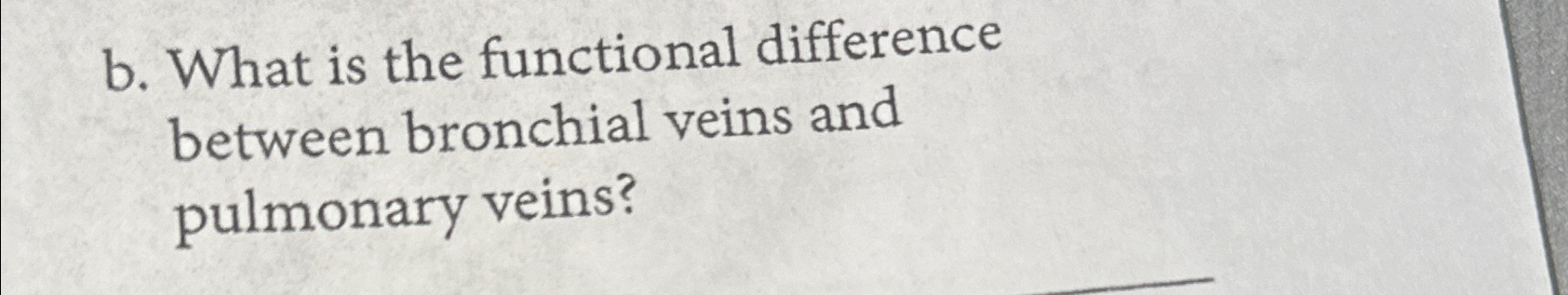 Solved b. ﻿What is the functional difference between | Chegg.com