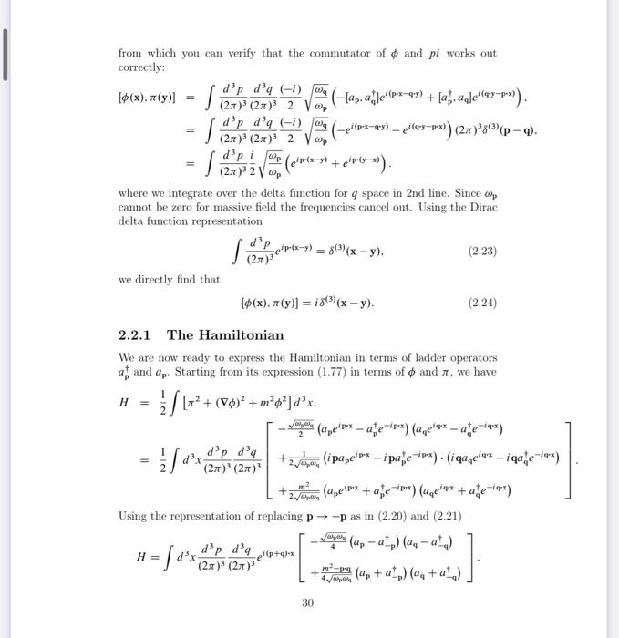 Solved (6.) (10 pts) Why the delta function appears in the | Chegg.com