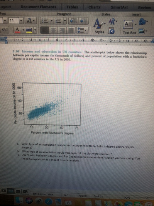 Solved Document Elements Tables Charts SmartArt Review | Chegg.com
