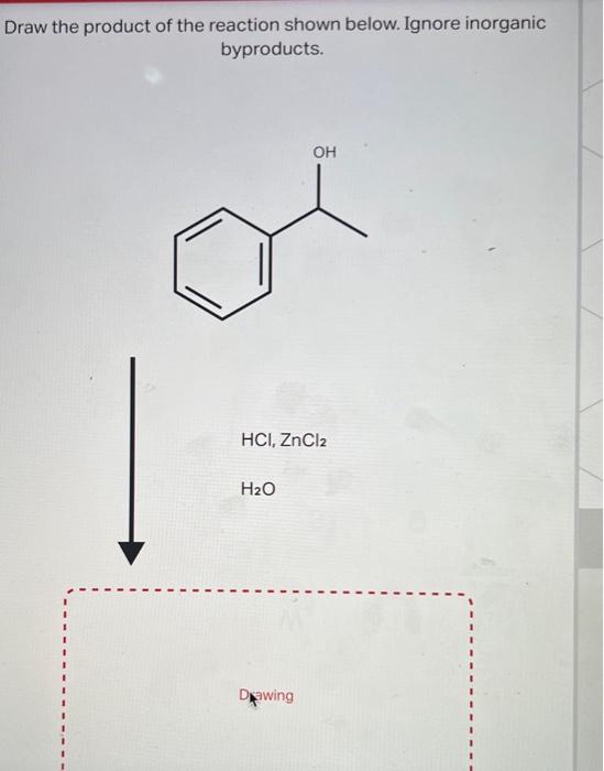 [Solved]: Draw the product of the reaction shown below. Ign