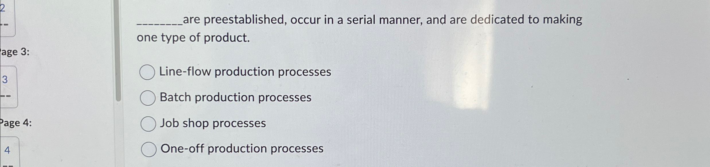 Solved are preestablished, occur in a serial manner, and are | Chegg.com