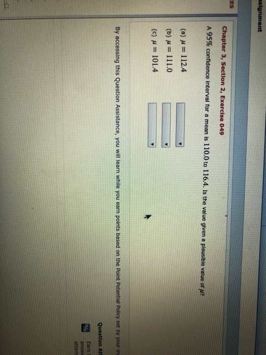 Solved ssignment Chapter 3, Section 2, Exercise 049 A 95% | Chegg.com Solved ssignment Chapter 3, Section 2, Exercise 049 A 95% | Chegg.com