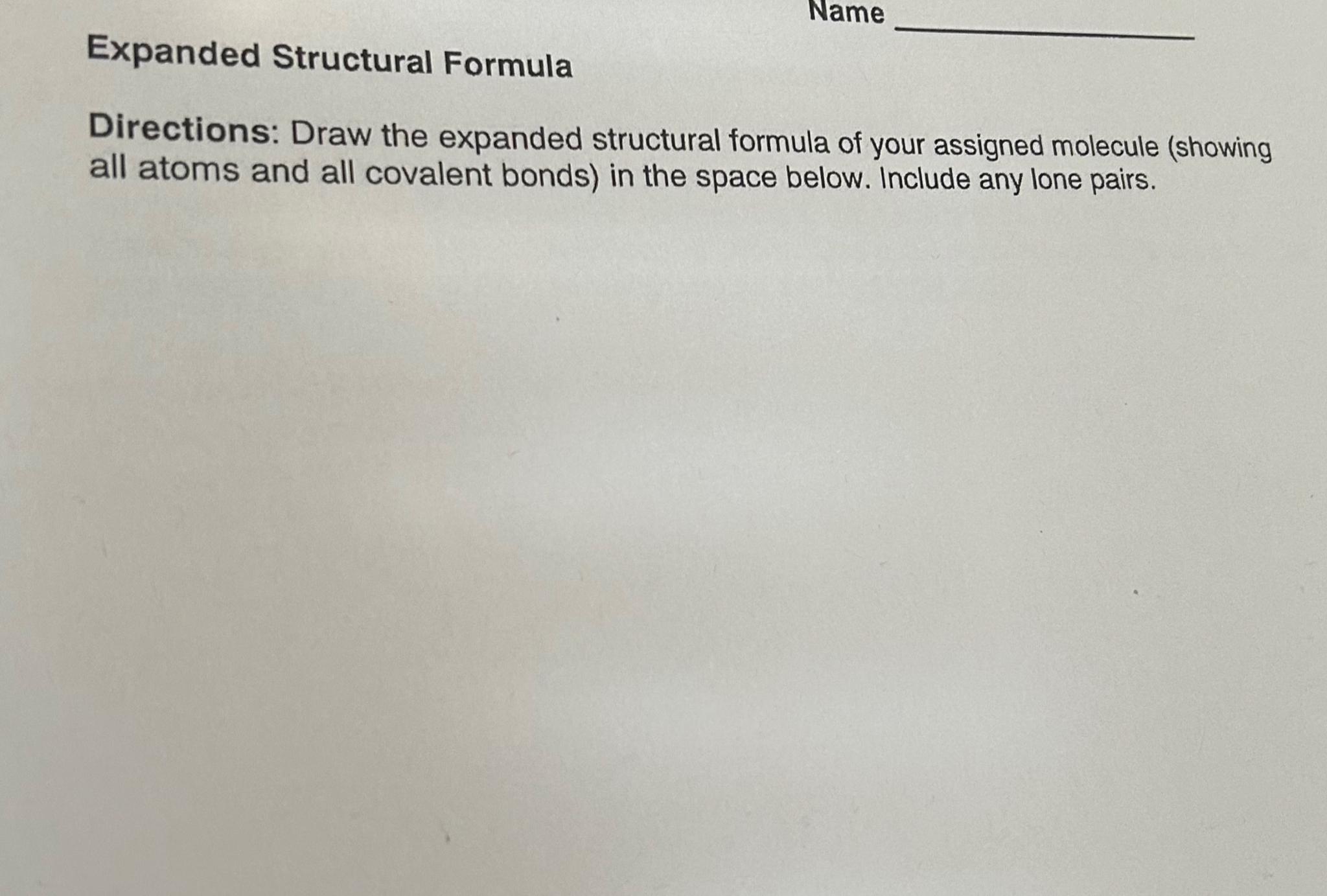 Name of Assigned Molecule: AbilifyExpanded Structural | Chegg.com