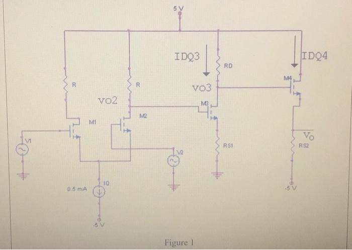 Solved The transistor parameters for the circuit shown in | Chegg.com