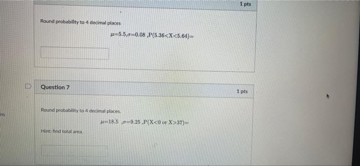 Solved Round probability to 4 decimal places | Chegg.com
