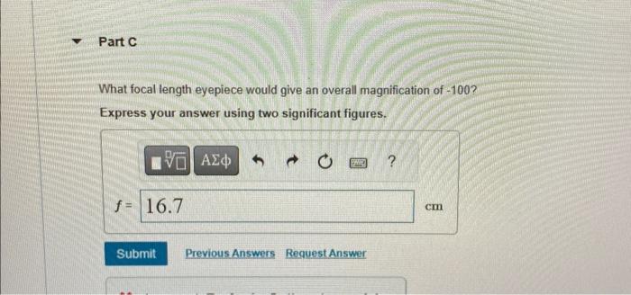 Solved The "tube length" of a microscope is defined to be | Chegg.com
