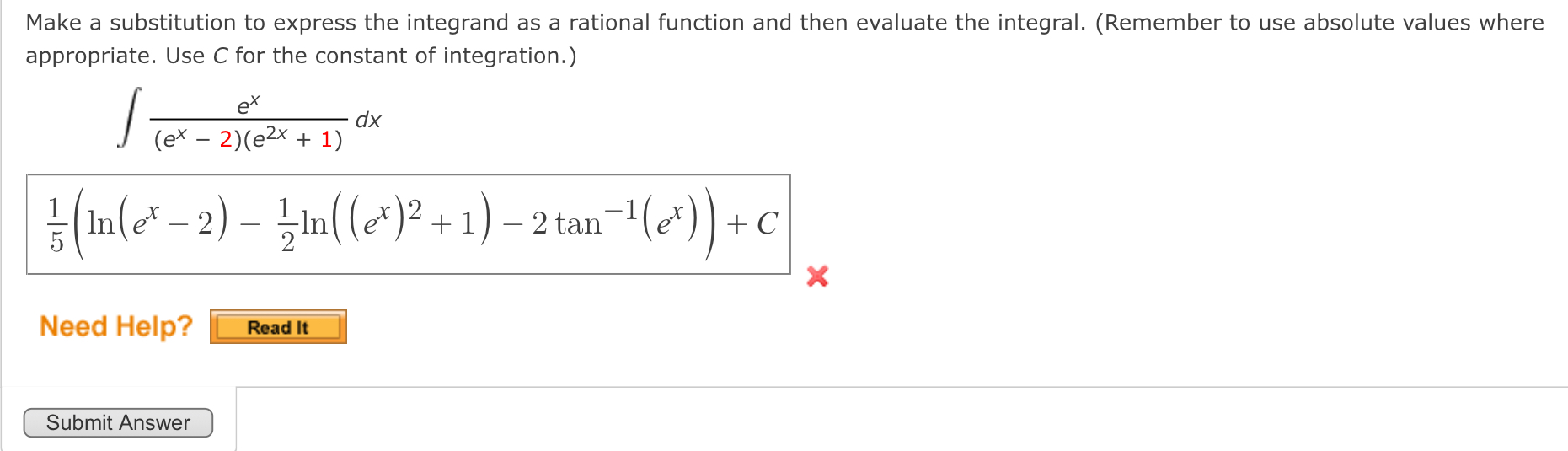 Solved Make a substitution to express the integrand as a | Chegg.com