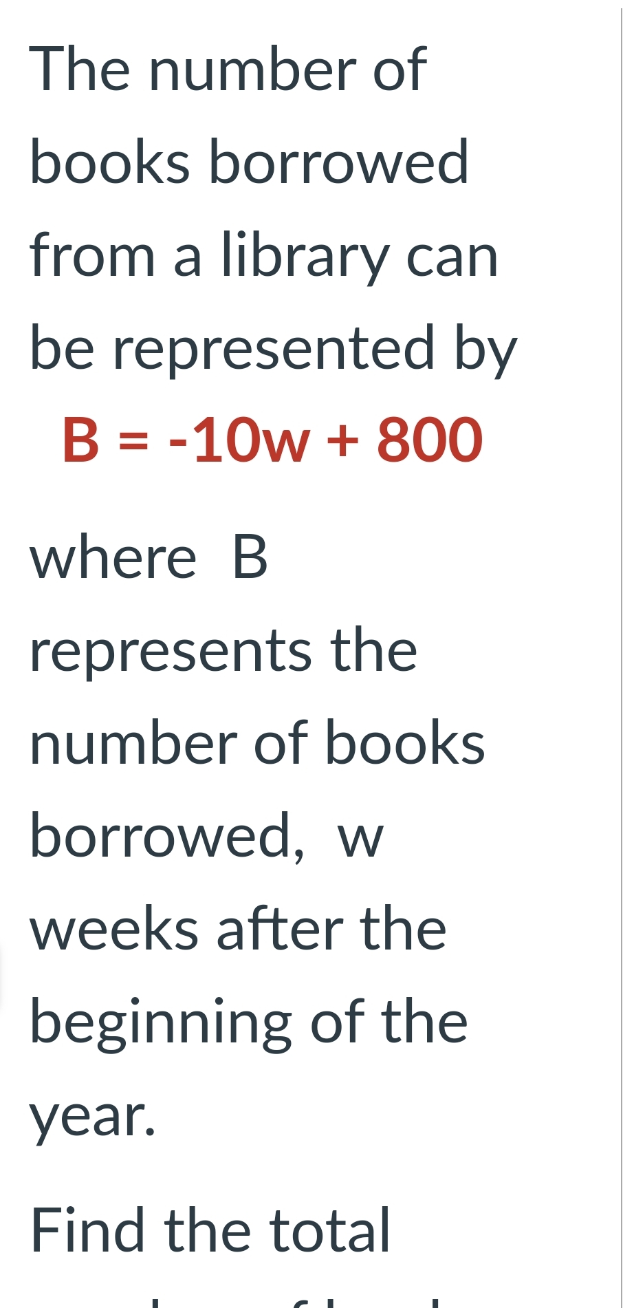 Solved The number of books borrowed from a library can be | Chegg.com
