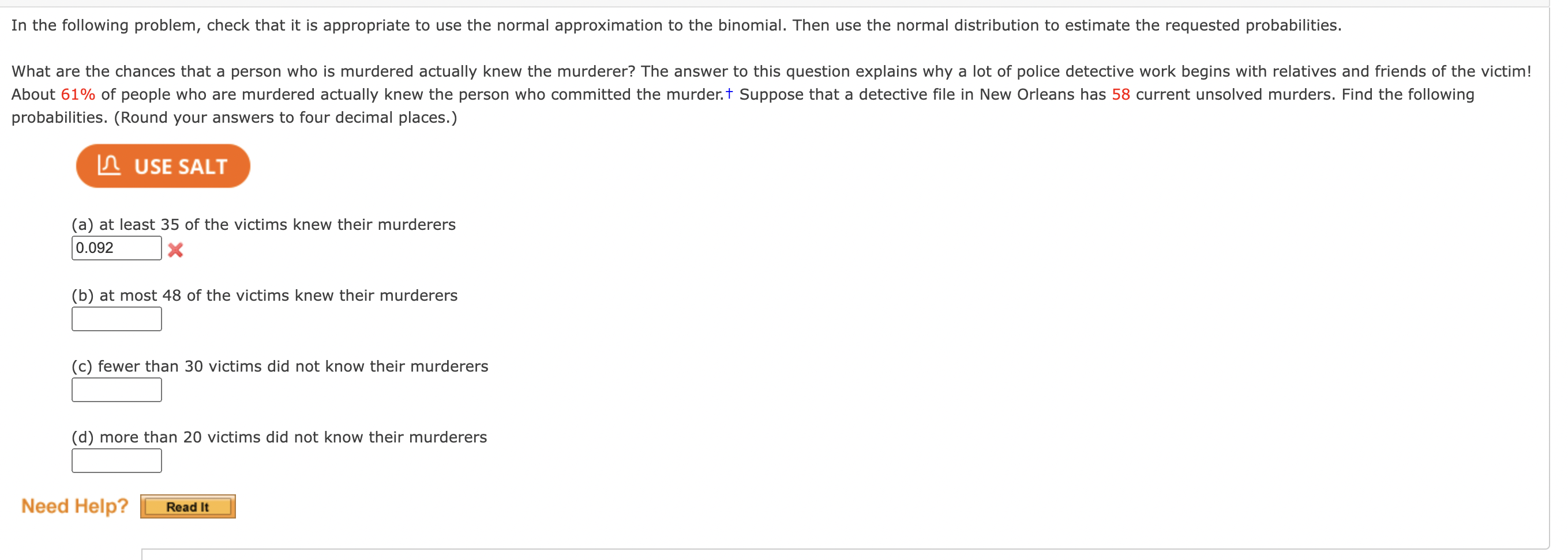 Solved In the following problem, check that it is | Chegg.com