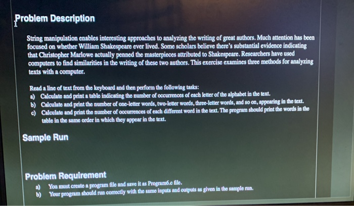 Solved Problem Description String Manipulation Enables 