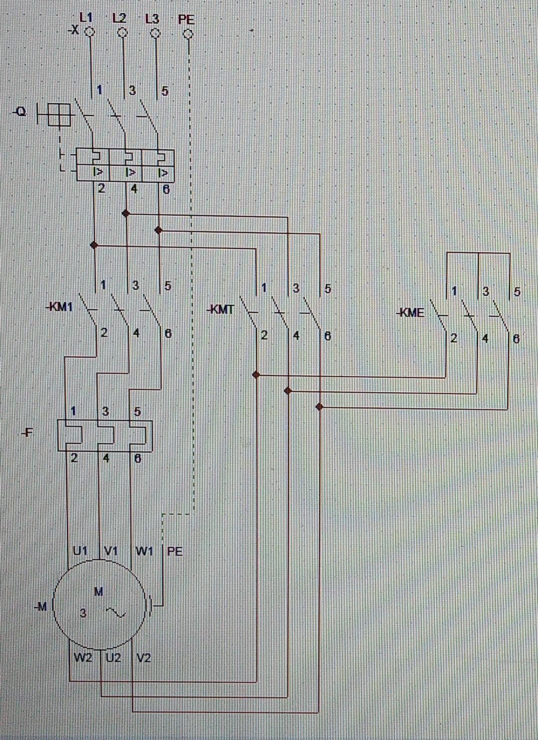 Solved Star-delta starting system for three-phase motors. | Chegg.com