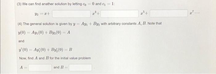 Solved In this exercise we consider finding the power series | Chegg.com