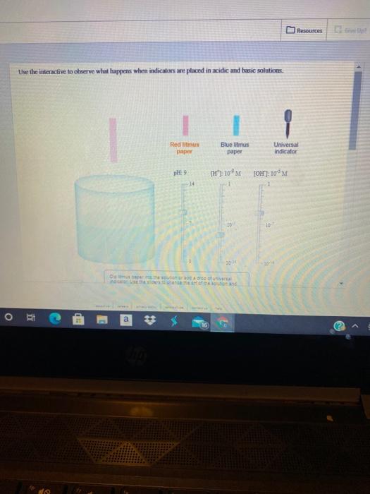 Solved Resources Use the interactive to observe what happens | Chegg.com