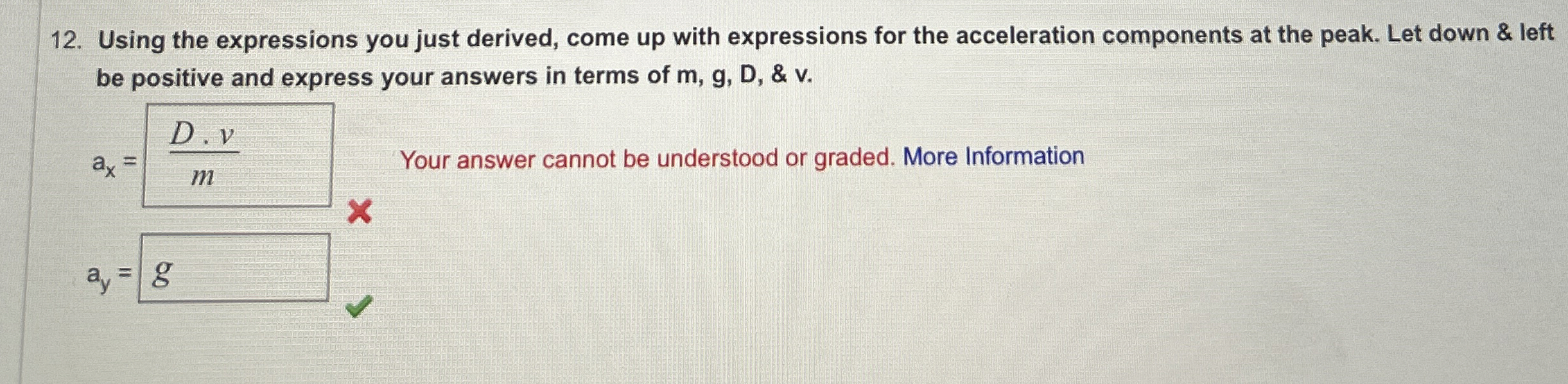Solved Using the expressions you just derived, come up with | Chegg.com
