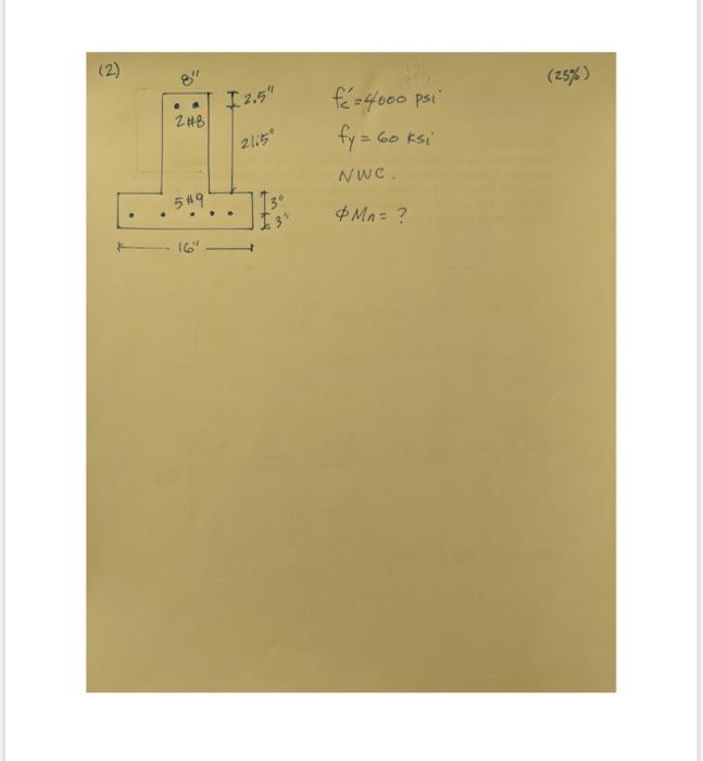 Solved (1) 60% Please design the stirrus. \# 3, for the | Chegg.com