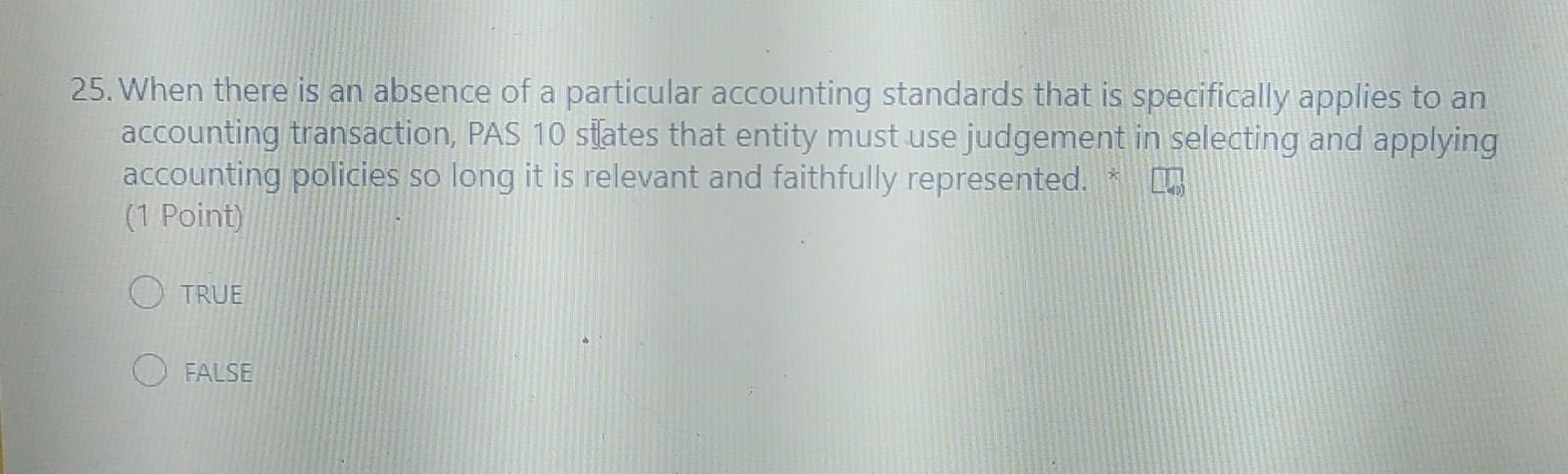 Solved 21. Prior period errors is best describes as * (1 | Chegg.com