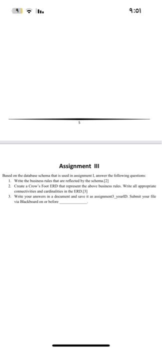Solved Flased ee the database schema that is used in | Chegg.com