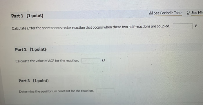 Solved 33 Question (3 points) @ See pa . Consider the | Chegg.com