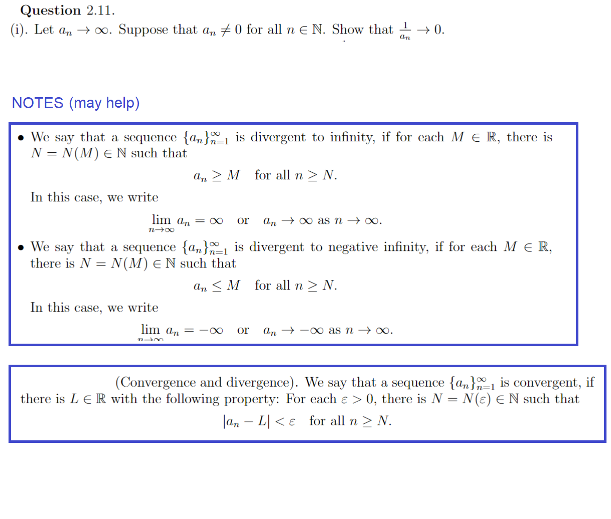 Solved intro analysis 2.11a more | Chegg.com