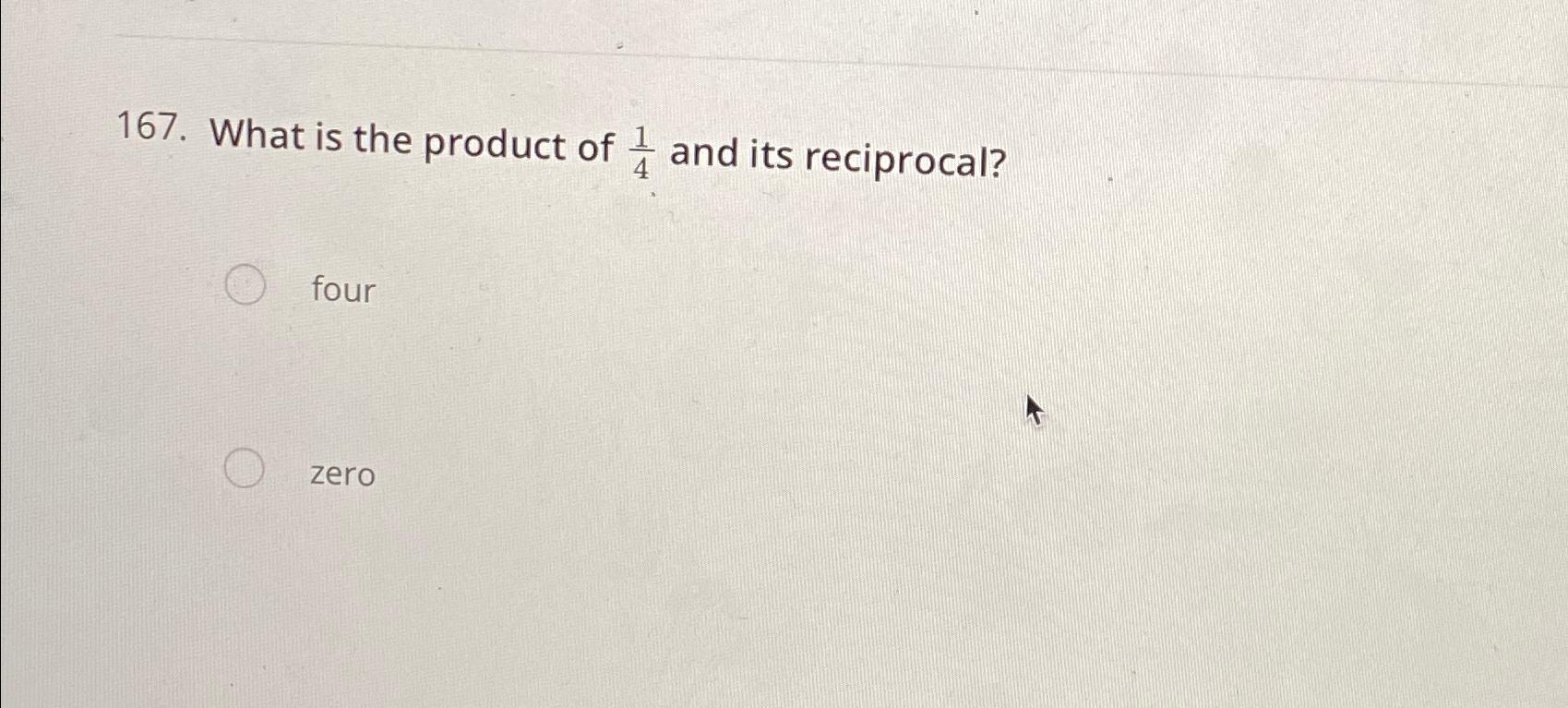 Solved What is the product of 14 ﻿and its | Chegg.com