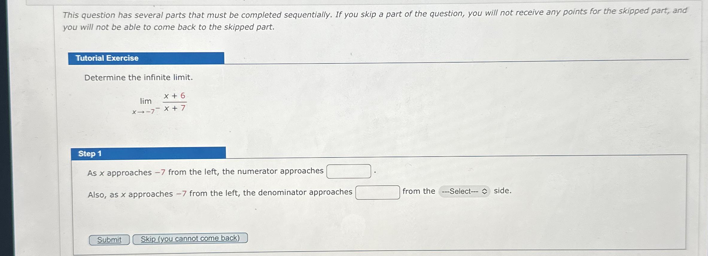 Solved This question has several parts that must be | Chegg.com