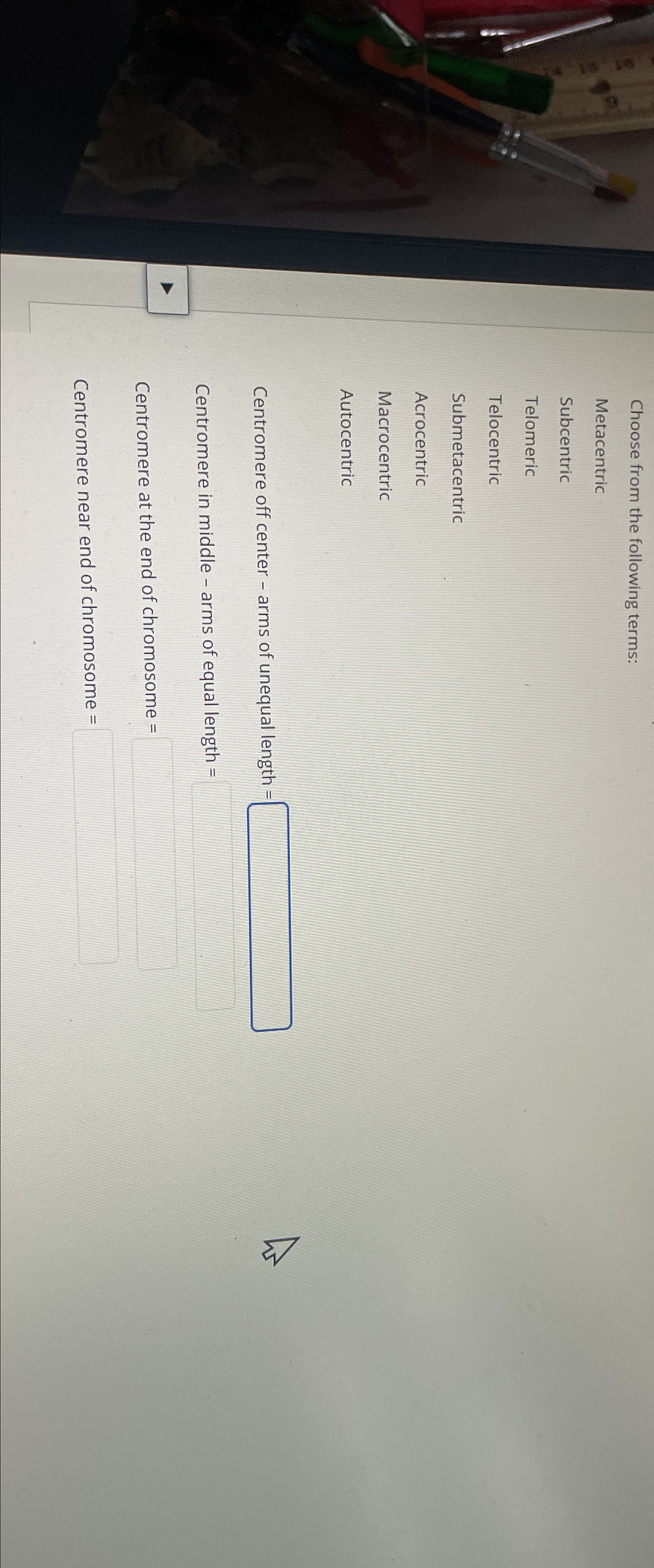 Solved Choose from the following | Chegg.com