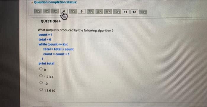 Solved What Output Is Produced By The Following Algorithm 9661
