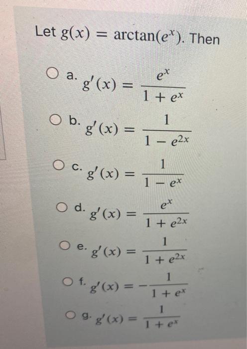 Solved The value of arccos(1) is Answer: In(x) lim x= x2 + | Chegg.com