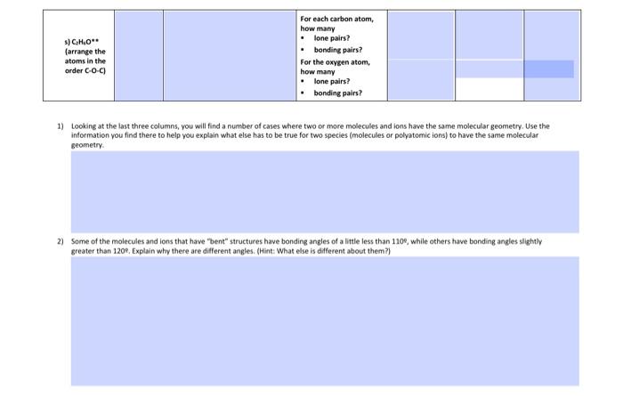 Looking at the last three columns, you will find a | Chegg.com