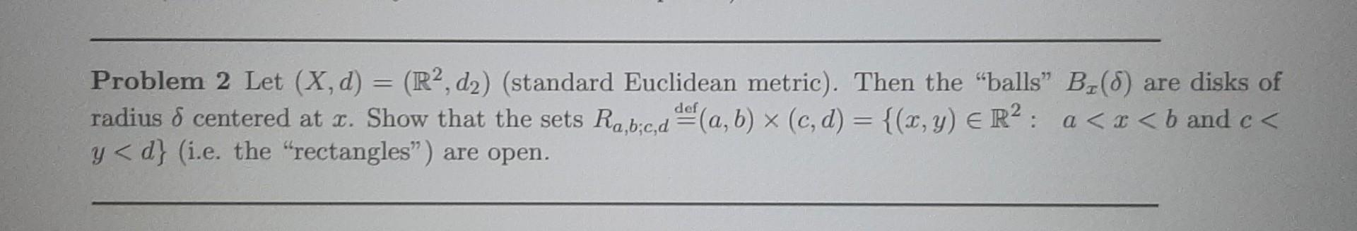 Solved Advanced Real Analysis Questions. Please solve all | Chegg.com