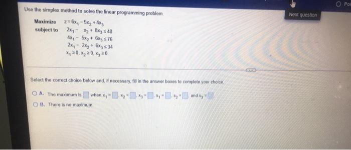 Solved Paints: Solve the linear programming problem using | Chegg.com