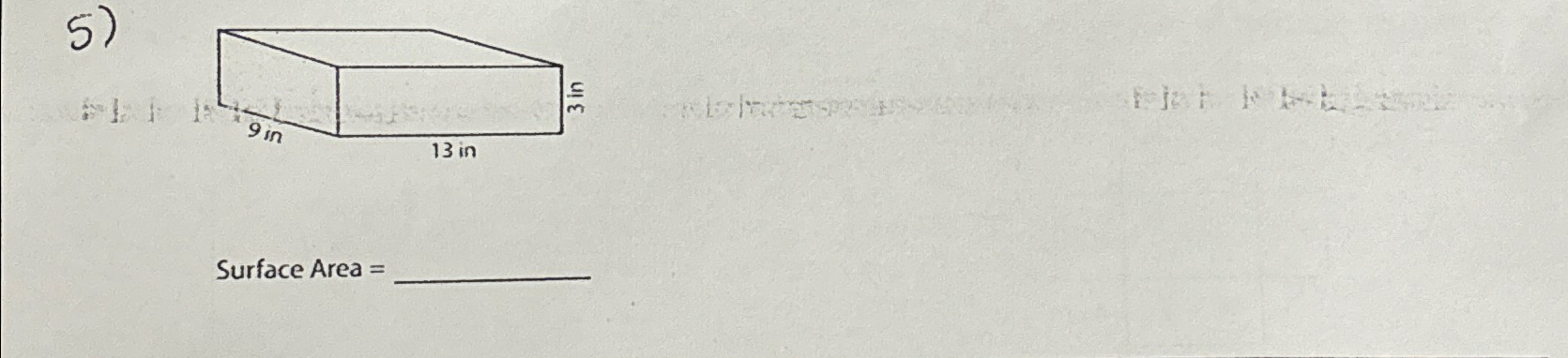 Solved Find the surface area by drawing a net | Chegg.com