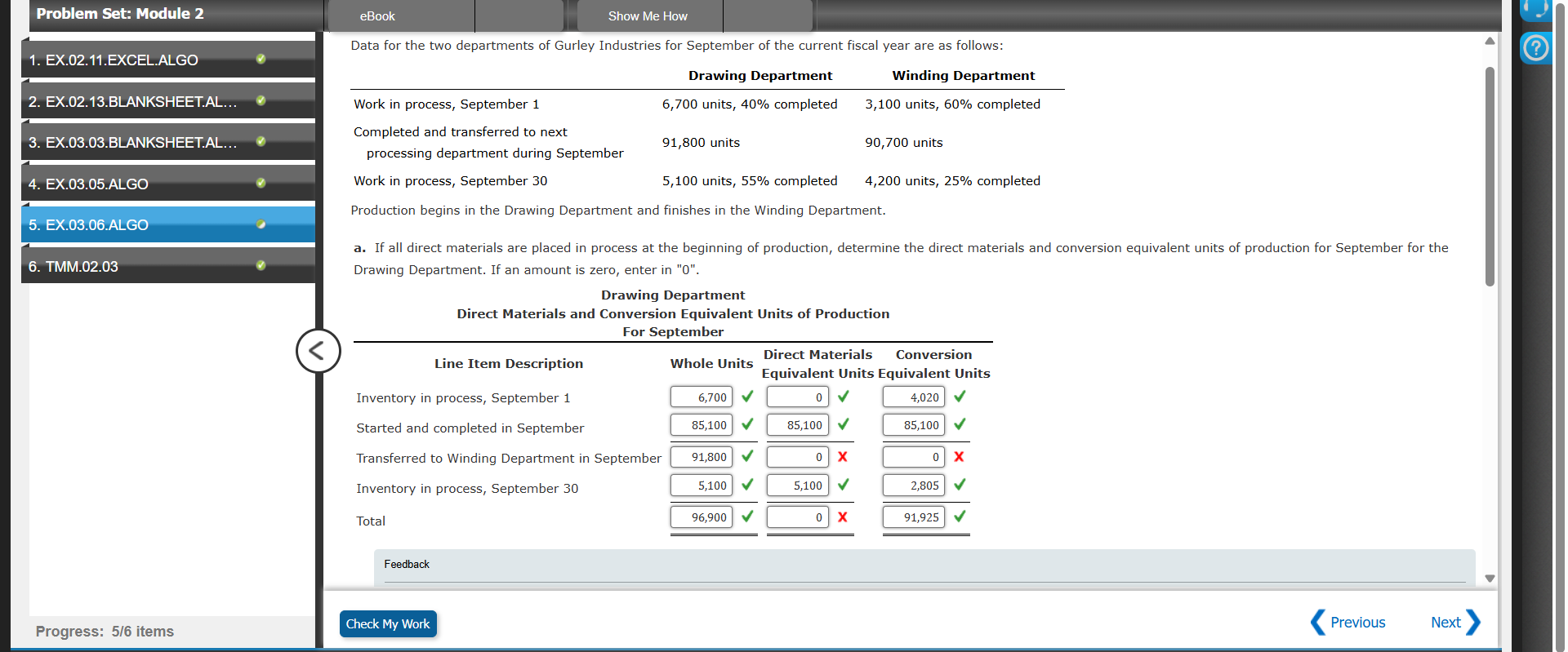 Solved b. ﻿If all direct materials are placed in process at | Chegg.com